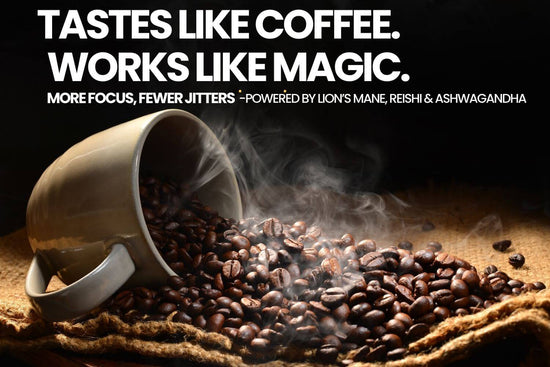 Mushroom Coffee with Real Ground Beans | Focus & Calm Naturally – Moontower